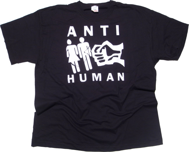 T-Shirt Anti Human - RAC Shop - RAC62 - bei www.lastresortshop.com