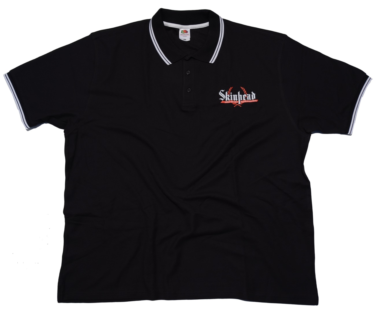 Poloshirt Skinhead Love Music Hate Politics K10 Skinhead Polos poloshirt-skinhead-love-music-hate-politics-k10-skinhead-polos